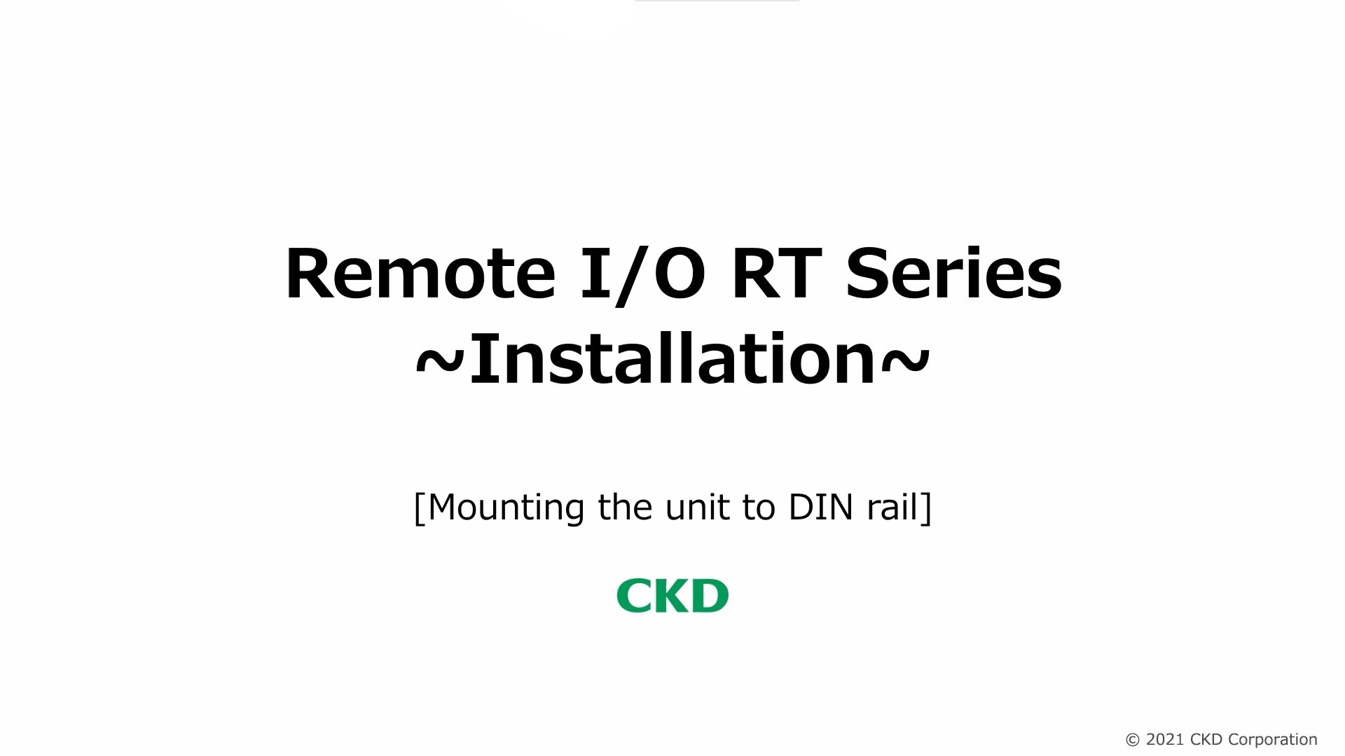 Remote I/O RT | Component products | CKD Corporation.